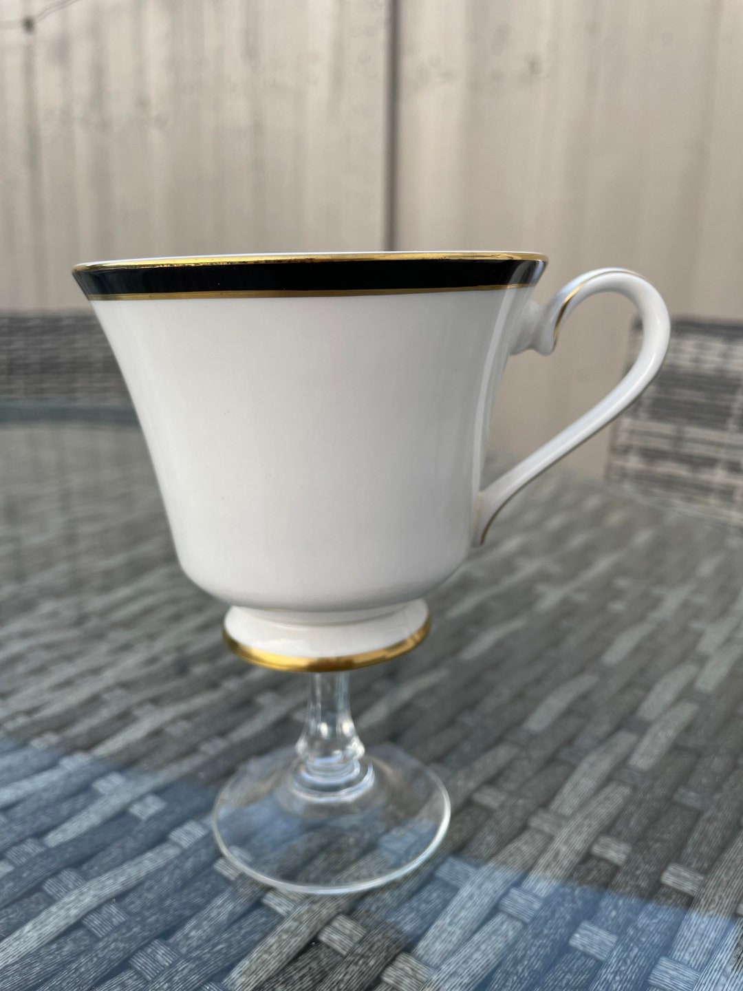 Teacup on a Stem. High Tea. Cocktail Teacup. Different Teacup. Garden ...