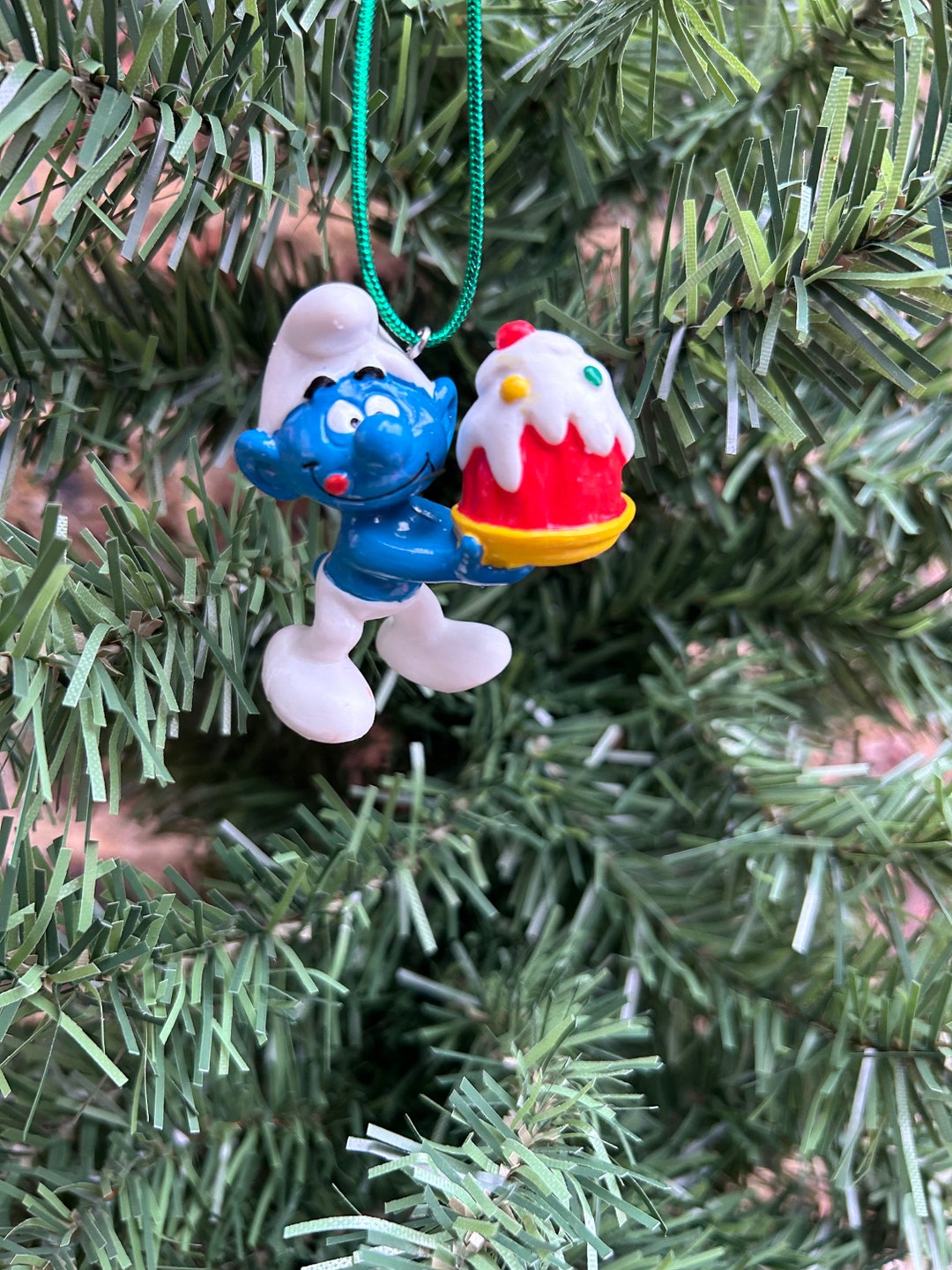 Smurf. Mcdonald’s Happy Meal Toy. 1996. Christmas Tree Decoration ...