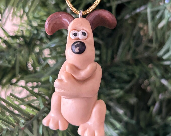 Gromit. Wallace and Gromit. 1989. Christmas Decoration. Kitsch ...