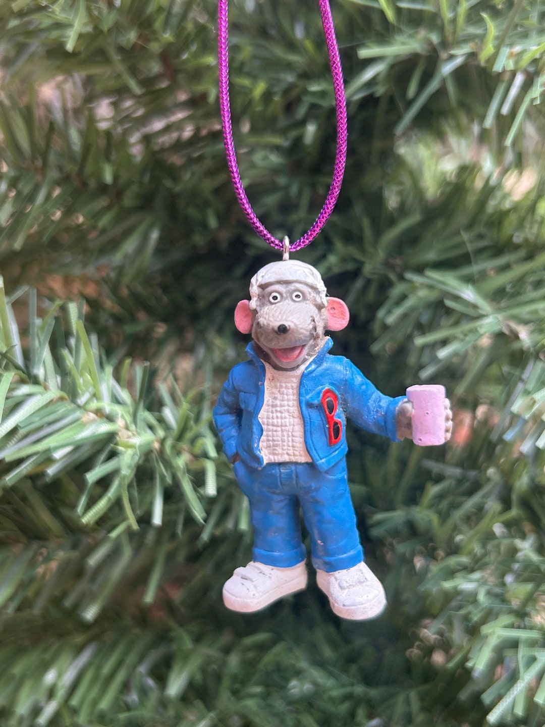 Vintage Schleich. Roland Rat. 1985. Distinctive Christmas Ornaments ...