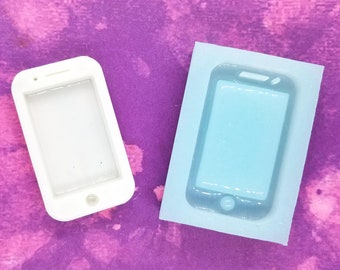 Retro Cell Phone Shaker Rubber Mold Opaque Made in America - Etsy