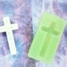 Cross Crucifix Cabochon Rubber Mold Opaque Made in America - Etsy
