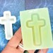 Cross Crucifix Shaker Rubber Mold Opaque Made in America - Etsy