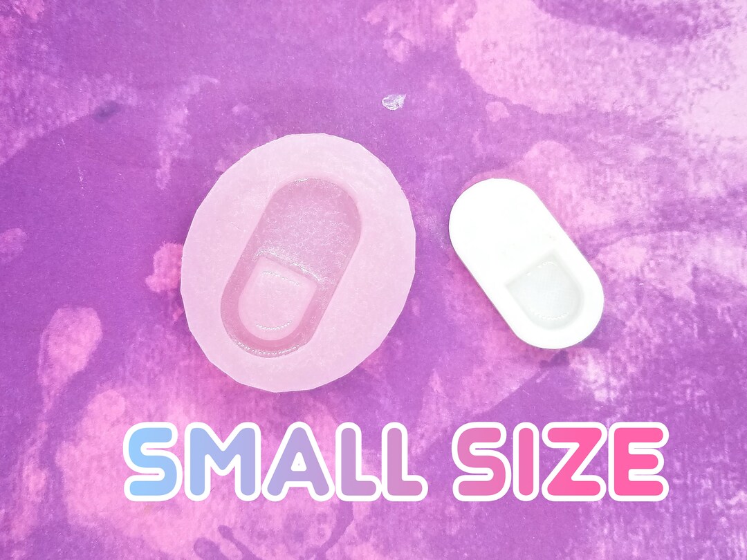 Small Size Pill Capsule Shaker Rubber Mold Opaque Made in America - Etsy