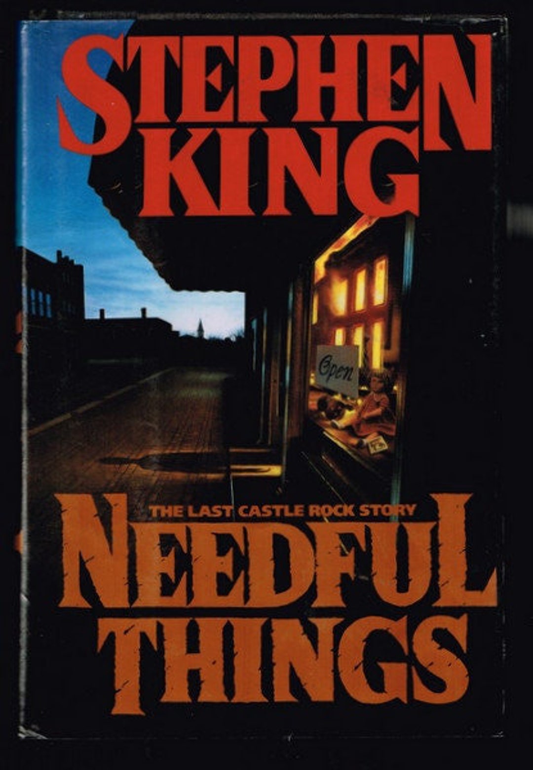 Vintage 1991 Stephen King Needful Things - Etsy