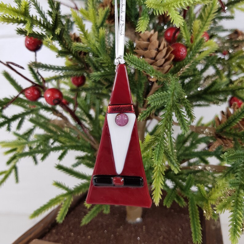 Santa Father Christmad Gonk Christmas Tree Decoration - Etsy