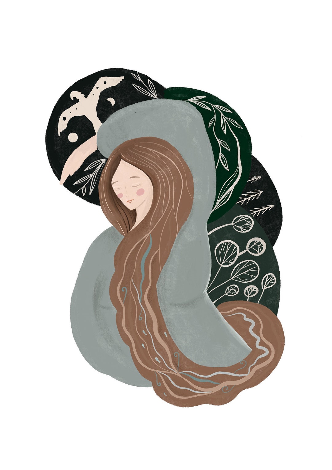 Emese - Hungarian Paganism - Mother of Ancient Hungarians - Mother ...