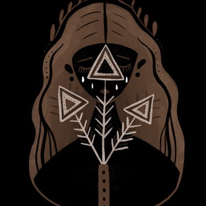 Berehynia Digital File Goddess Illustration Ukrainian God Protector ...