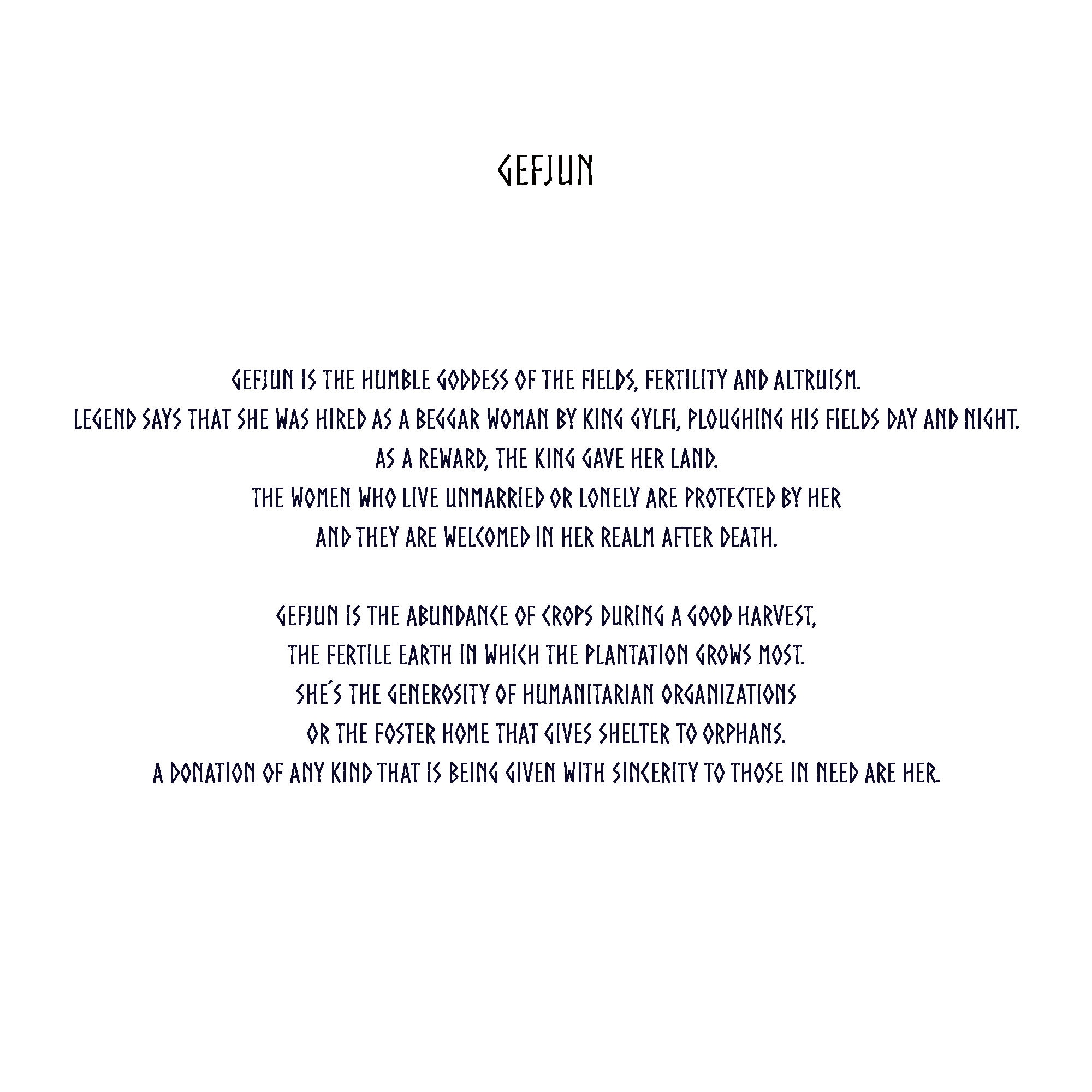 Gefjun Gefjon Norse Goddess Art Print Illustration Witch | Etsy