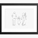 Family Print, Family Line Art, Family Drawing, Family Portrait, Family ...