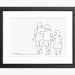 Family Print, Family Drawing, Family Illustration, Family Portrait ...