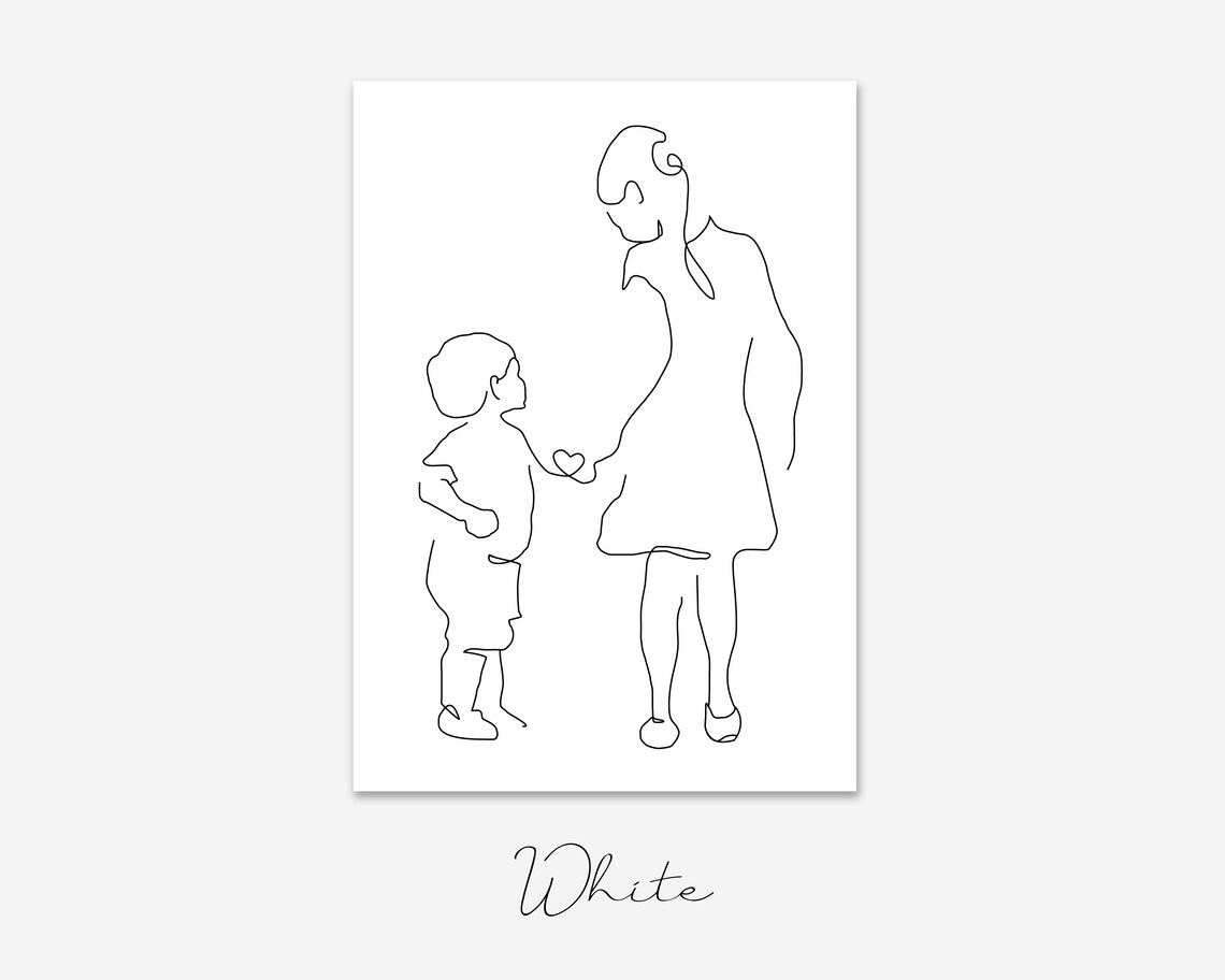 Big Sister Print Art Print Brother and Sister Wall Art | Etsy