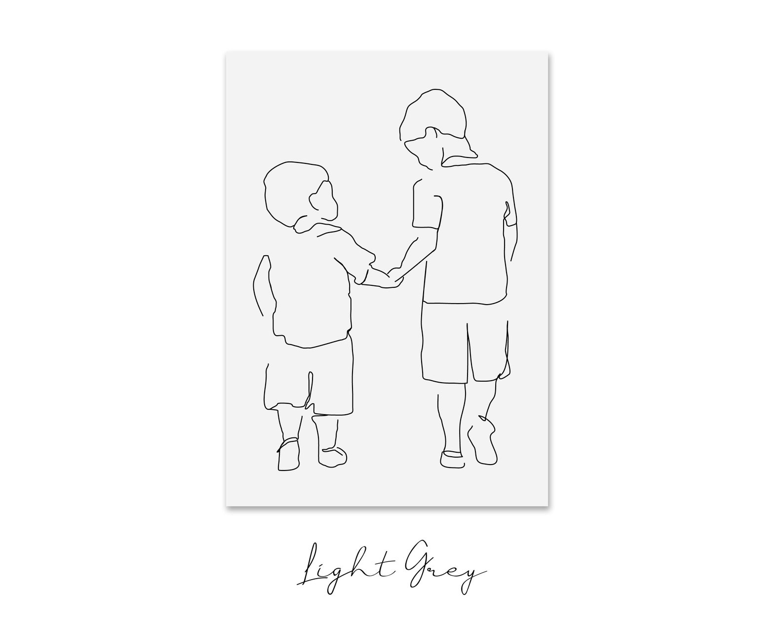 Brothers Gift Brothers Print Brothers Wall Art Family | Etsy UK