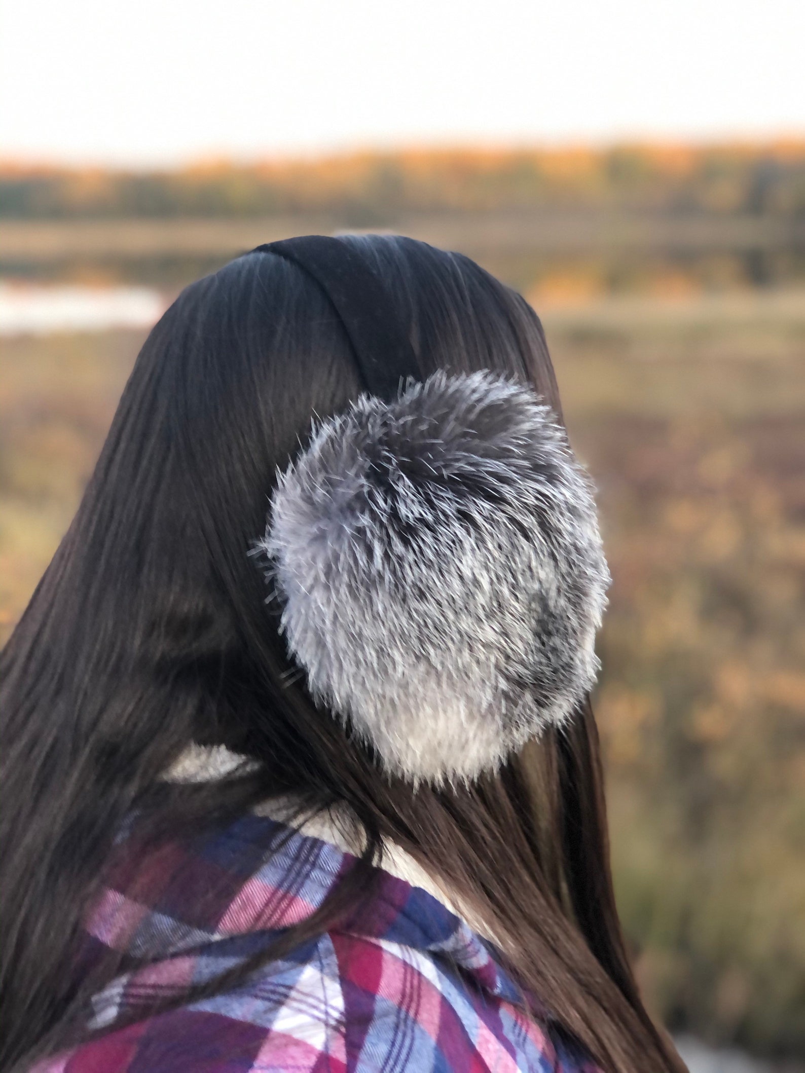 Alaskan Made-blue Frost Fox Earmuffs - Etsy