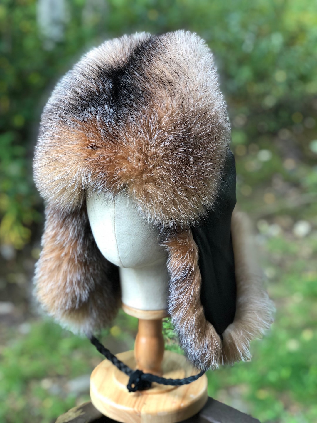 Alaskan Made Crystal Fox Trapper Hat Custom Made When - Etsy