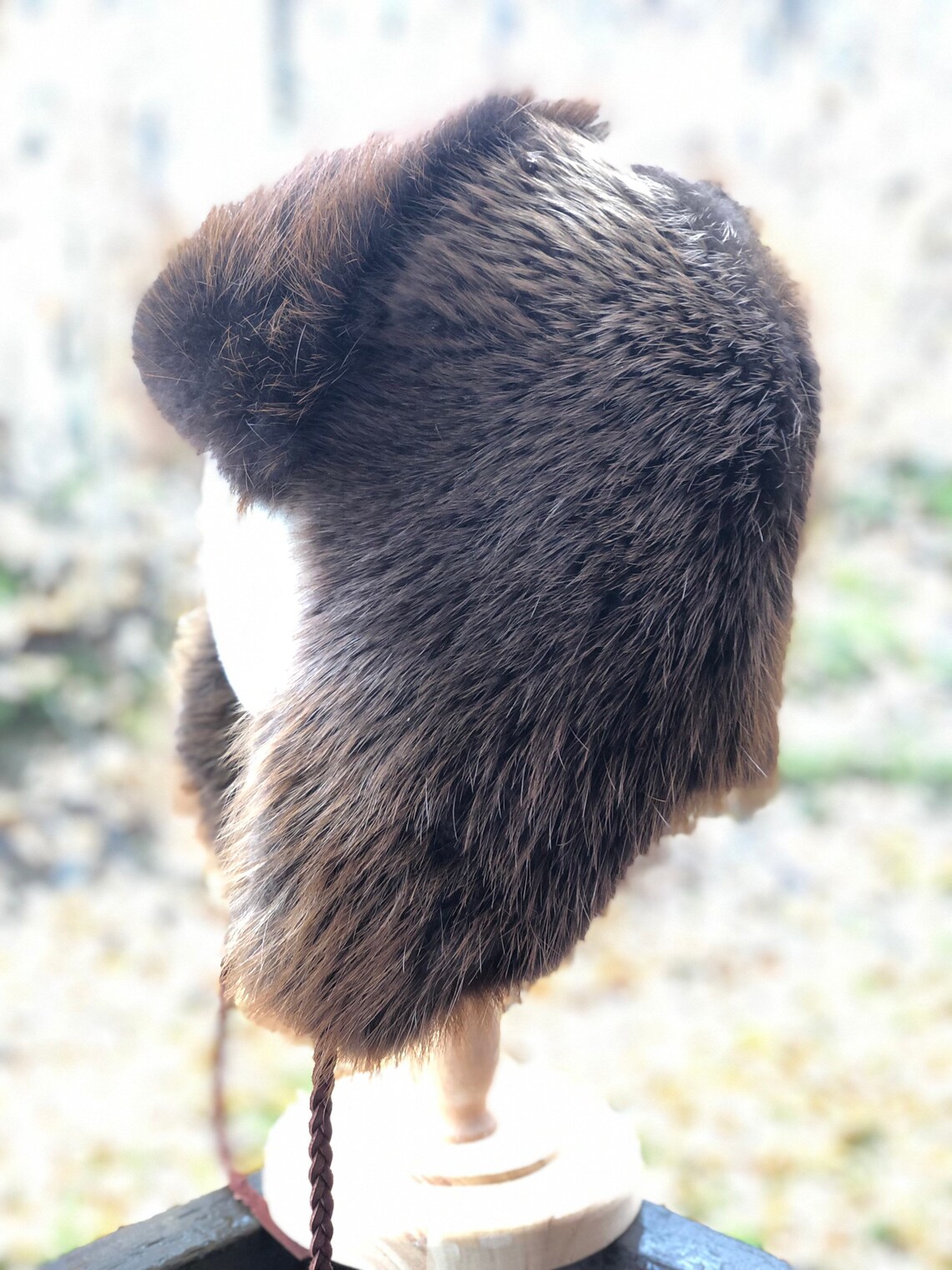 Alaskan Made Fully Furred Beaver Trapper Hat - Etsy
