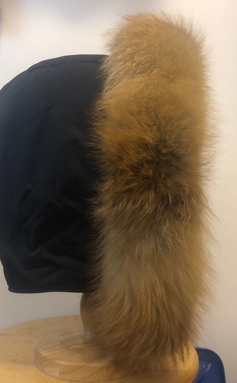 Alaskan Made Red Fox Fur Ruff Hood Collar Custom Made - Etsy
