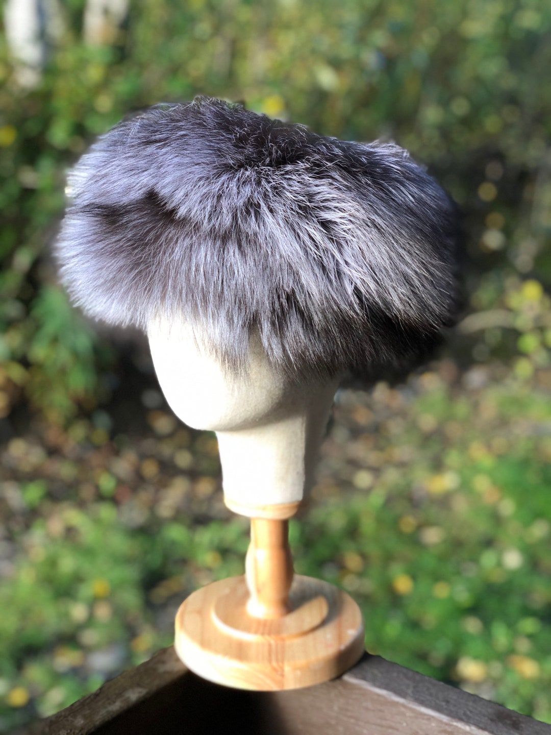 Alaskan Made-silver Fox Headband-ear Warmer-adult One Size Fits All ...