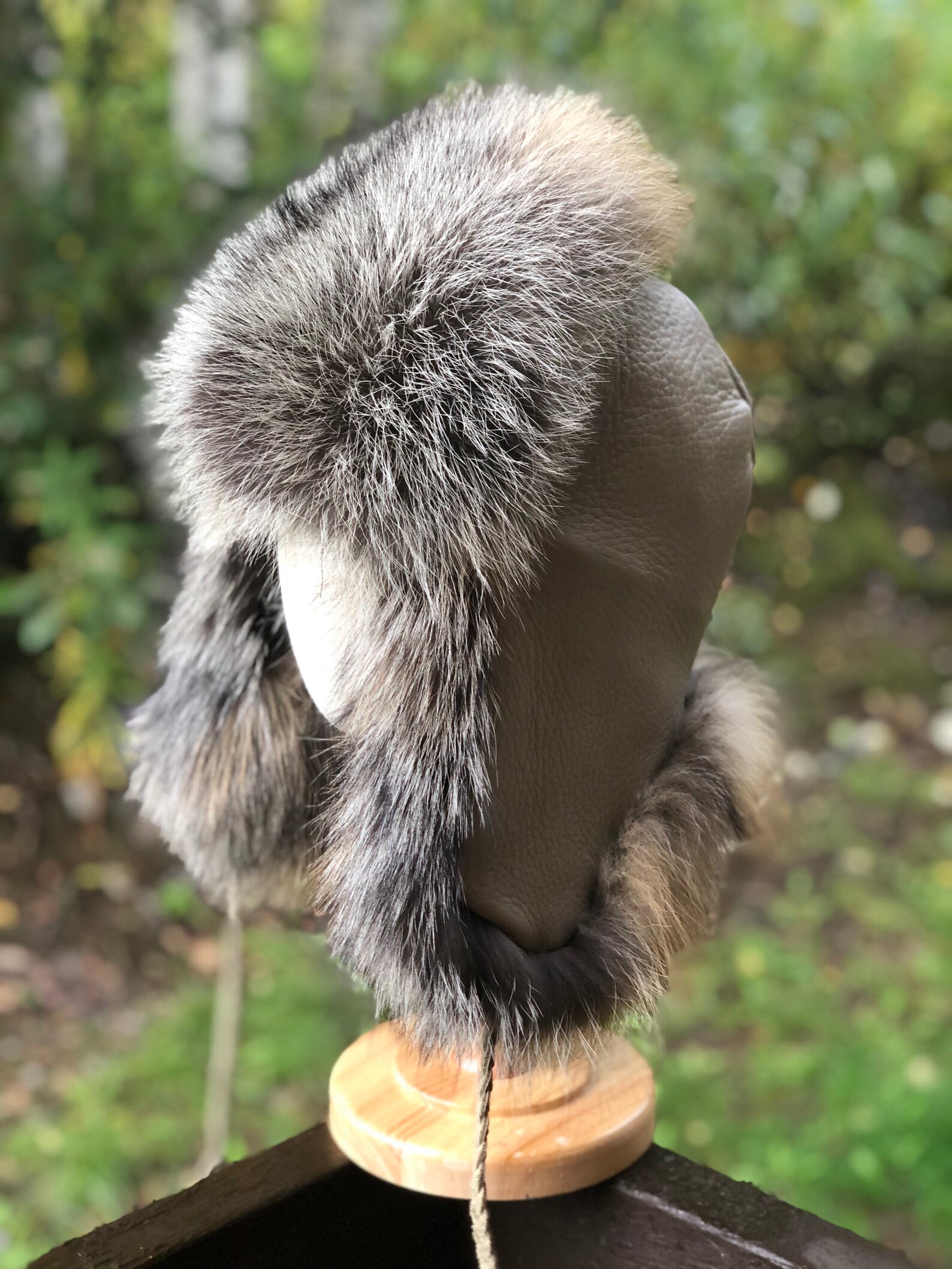 Alaskan Made-ranched Cross Fox Trapper Hat FREE SHIPPING - Etsy