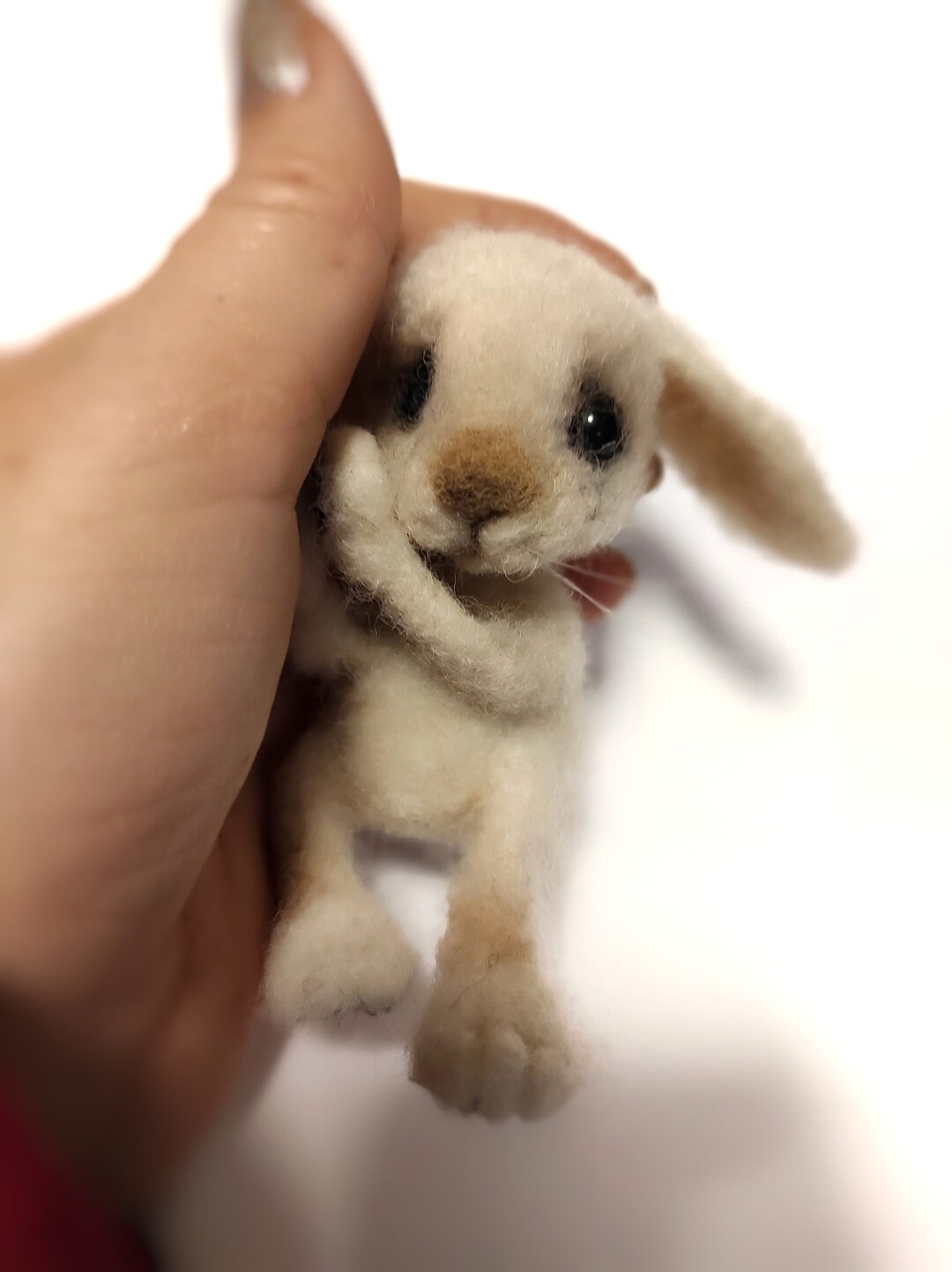 Rabbit Bunny Felting Animal, Environmentally Friendly. - Etsy
