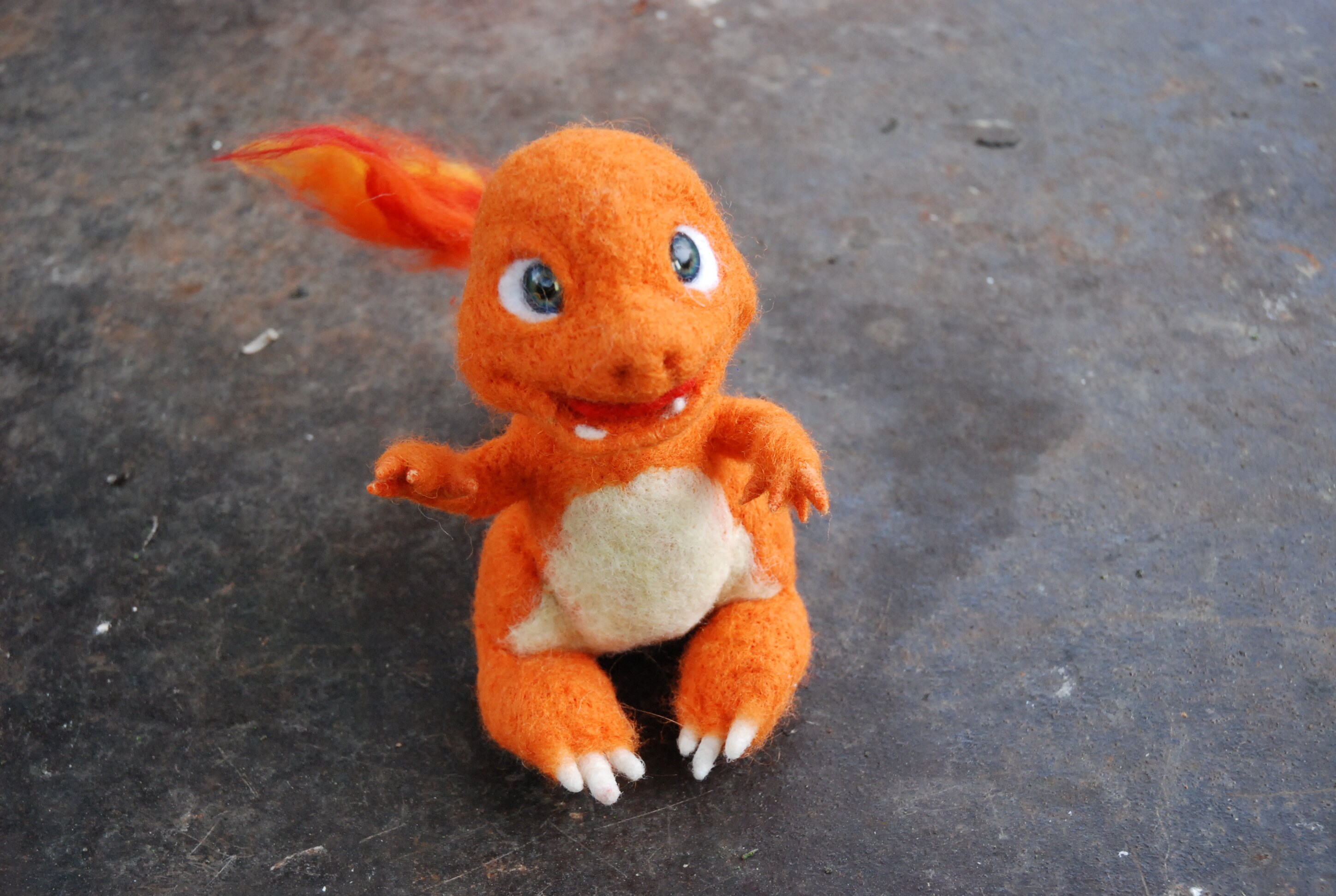 Pokemon figure Charmander. Pokemon gifts. | Etsy