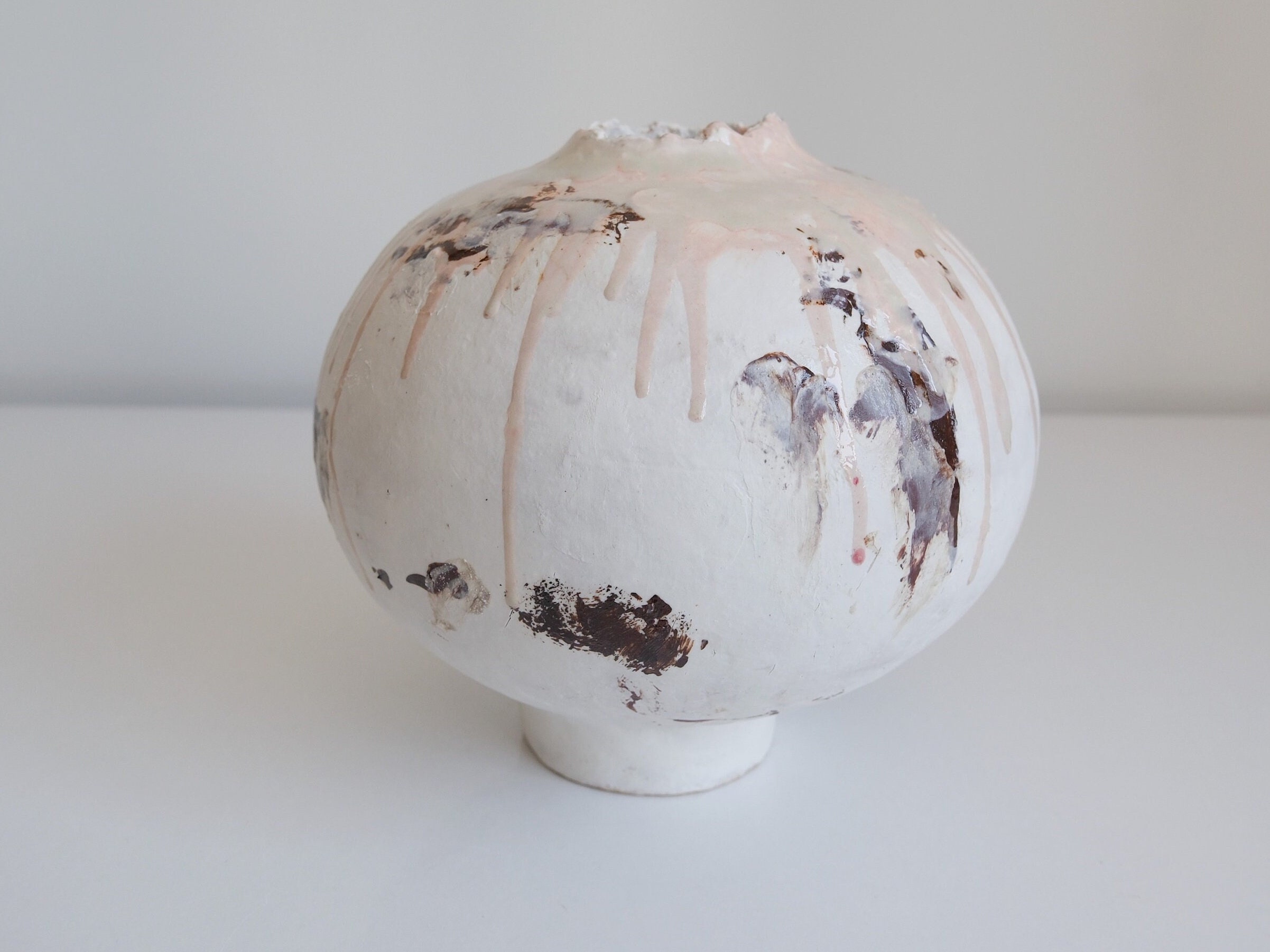 MOON & COLOR // Handmade Ceramic Vase / Unique Vase / Stylish Vase ...