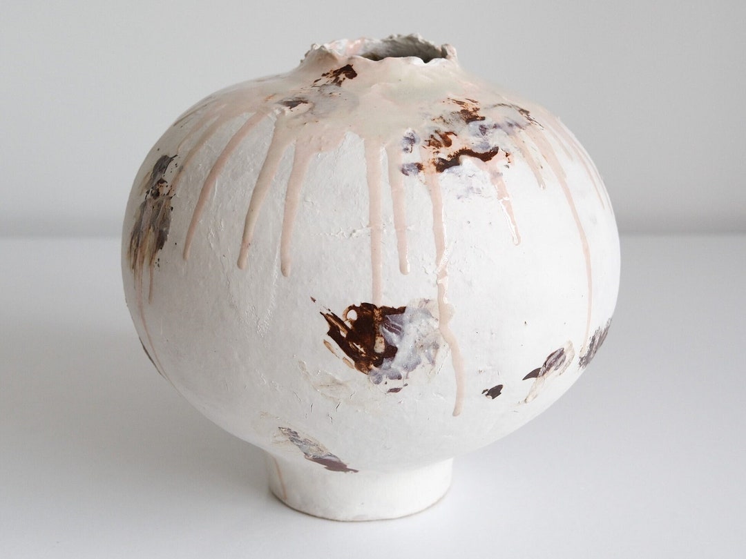 MOON & COLOR // Handmade Ceramic Vase / Unique Vase / Stylish Vase ...