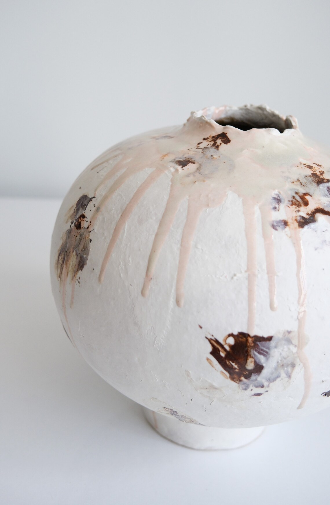 MOON & COLOR // Handmade Ceramic Vase / Unique Vase / Stylish Vase ...