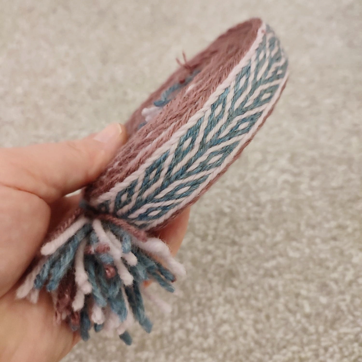 Custom Viking Tablet Woven Belt Leaf Pattern Made to Order - Etsy