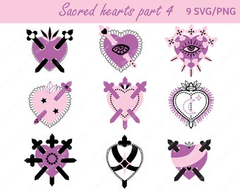 Corazón Milagro Svg - Etsy