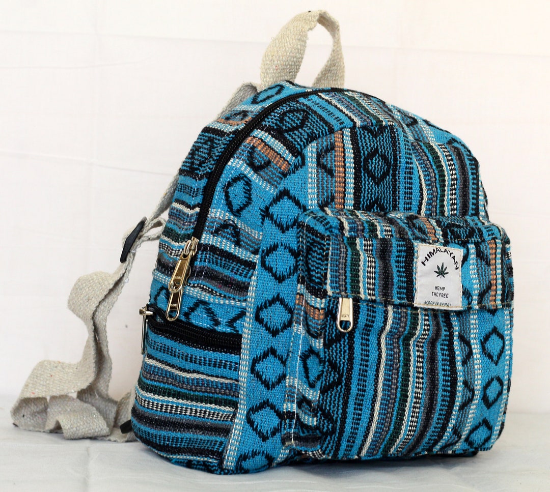 CHRISTMAS SPECIAL Mini Backpack, Hemp Mini Backpack, Gift for Woman ...