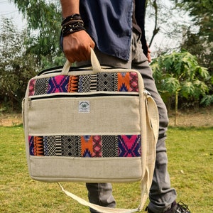 Laptop Bag, Hemp Laptop Bag , Best Gift for Him Her ,eco-friendly ...
