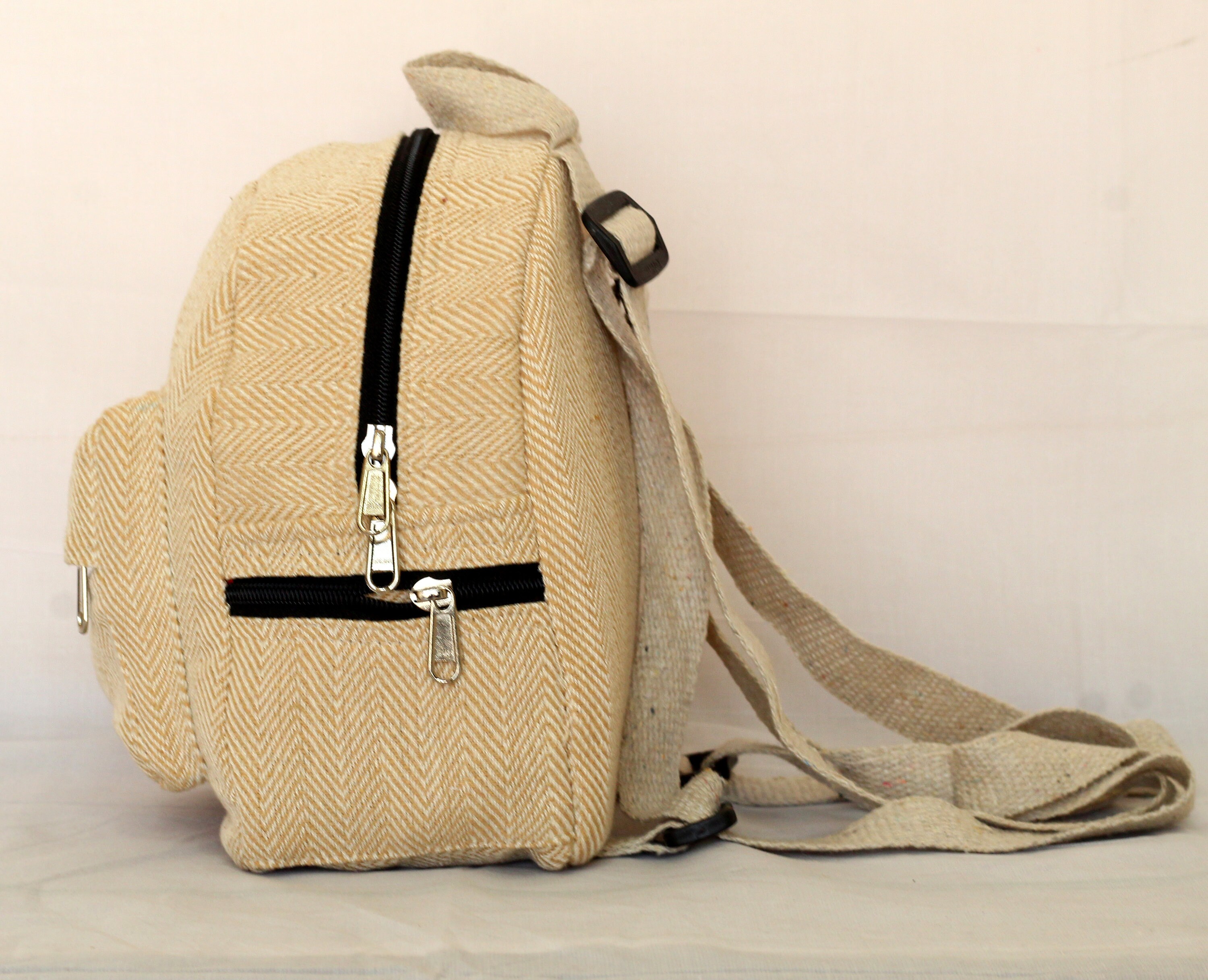 Mini Rucksack Hanf Rucksack Umweltfreundlicher Mehrfarbiger - Etsy