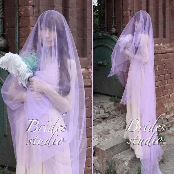 Colored Veils - Etsy