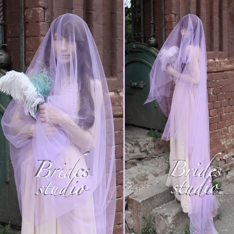 Colored Veils - Etsy
