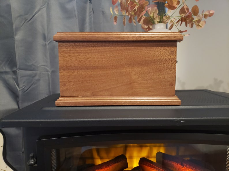 Wooden Ern for Human Ashes. - Etsy