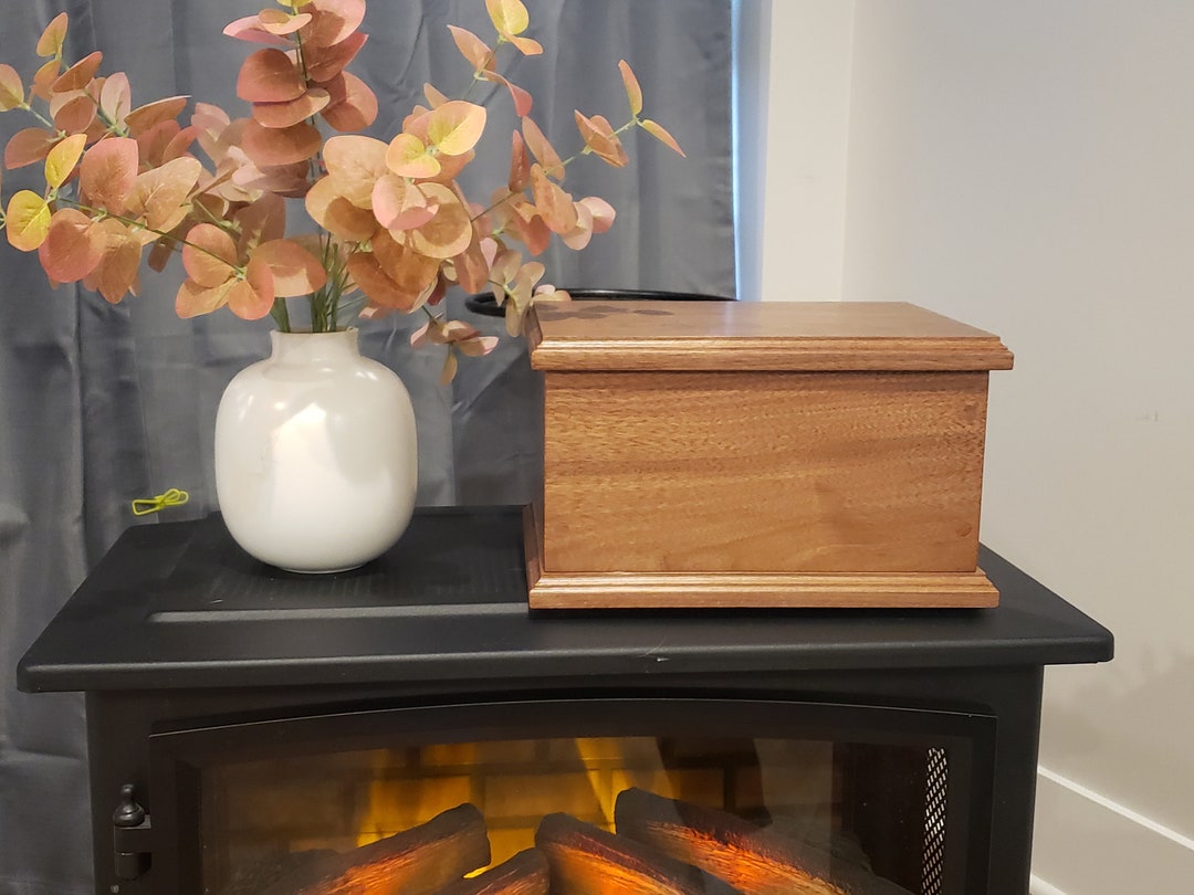 Wooden Ern for Human Ashes. - Etsy
