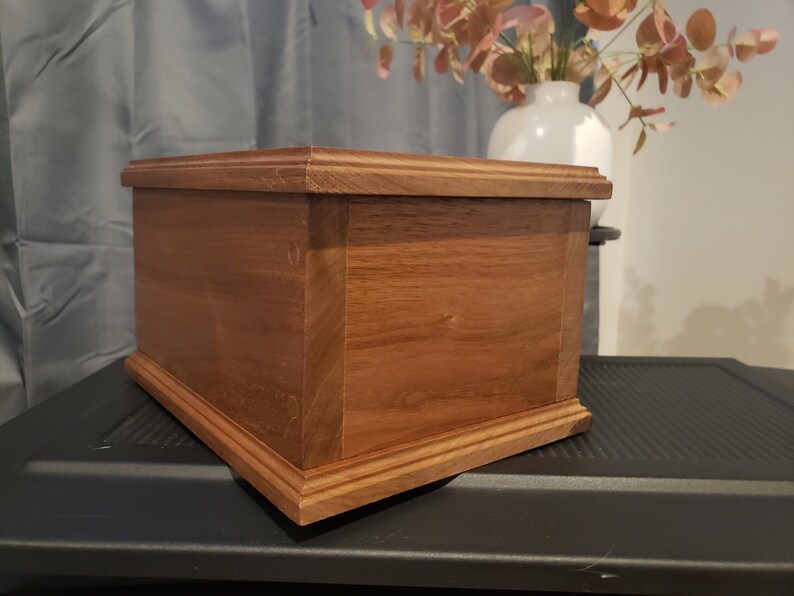 Wooden Ern for Human Ashes. - Etsy