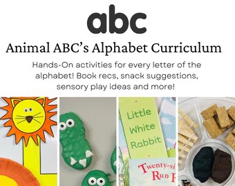 The Animal Abc's Digital Book - Powerpoint and Google Slides Alphabet ...