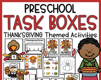 Thanksgiving Busy Binder for K/1st Busy Book Activity - Etsy