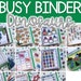 Dinosaur Busy Binder | Busy Book | Activity Binder | Toddler Activities ...