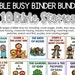 Bible Busy Binder BUNDLE Busy Books Activity Binders - Etsy