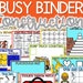 Construction Busy Binder for Toddler/preschool PHYSICAL PRODUCT - Etsy