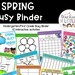 Camping Binder Busy Book Activity Binder Toddler Activities Preschool ...