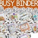 Community Helpers Busy Binder Busy Book Activity Binder Toddler ...