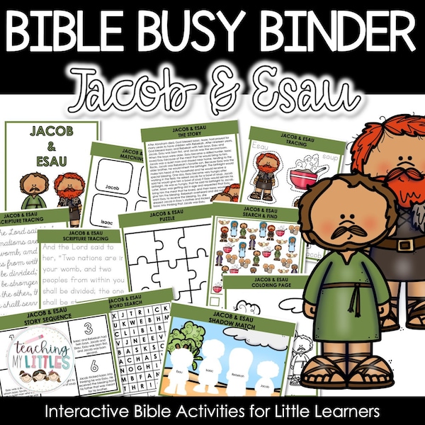 Jacob and Esau Craft - Etsy