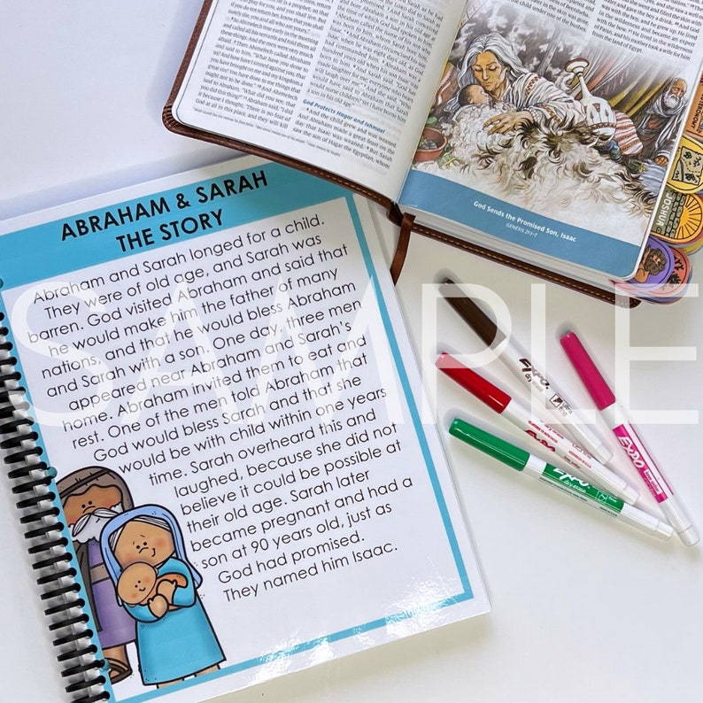 Bible Busy Binder for Little Learners 10 Stories BUNDLE PHYSICAL ...