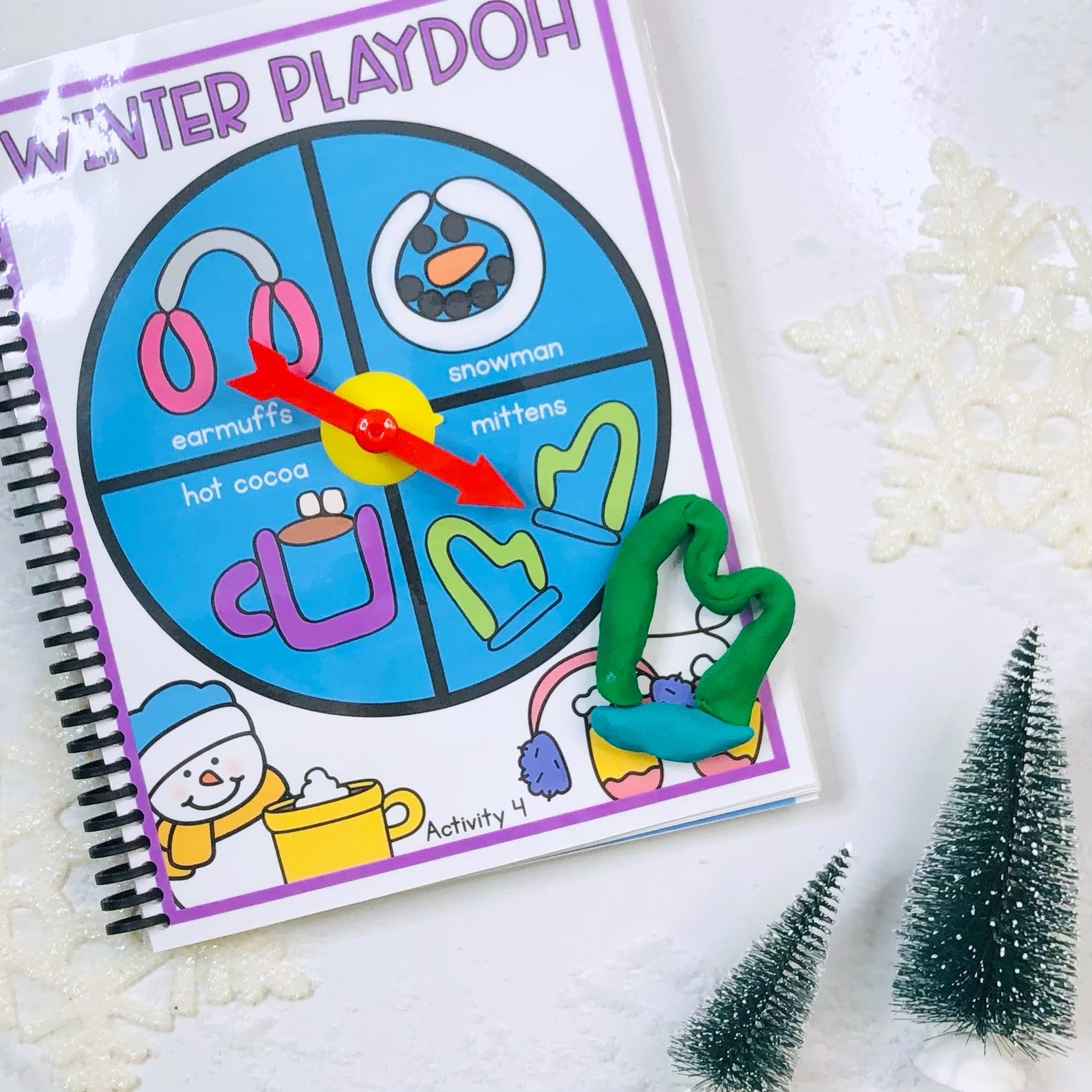 Winter Busy Binder | Busy Book | Activity Binder | Toddler Activities ...