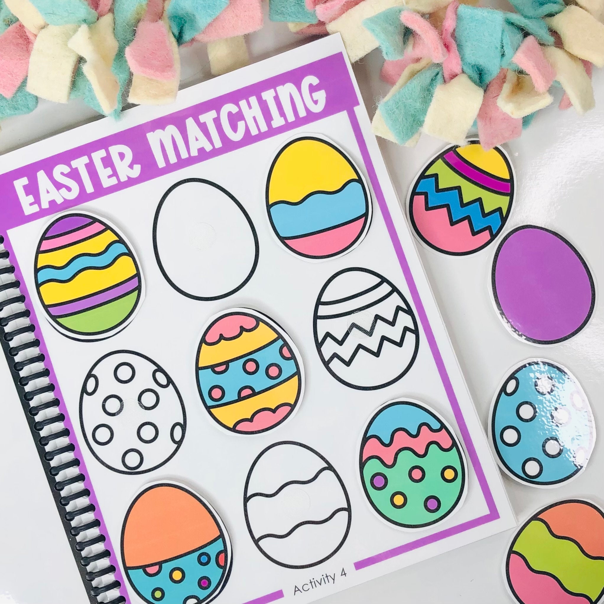 Easter Busy Binder | Toddler & Preschool Activities (digital Download ...
