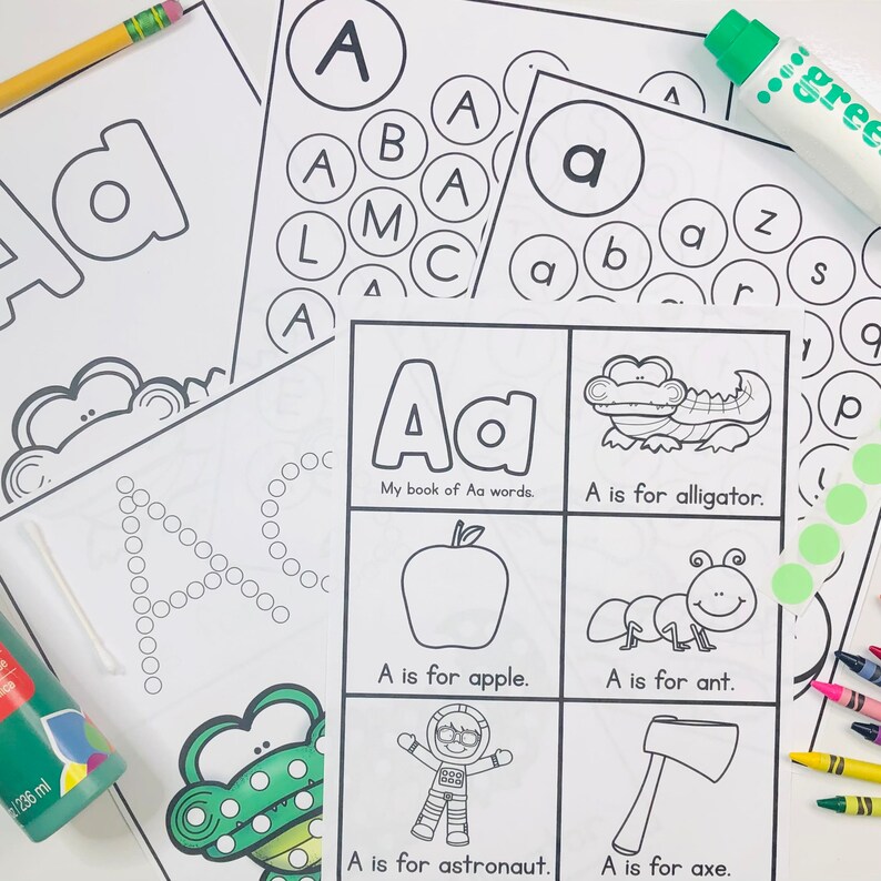 Alphabet Curriculum - ABC ANIMALS - DIGITAL - Etsy
